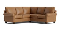 Custom Leather Sectionals | Luxurious Leather Sectional Sofas | Bassett ...