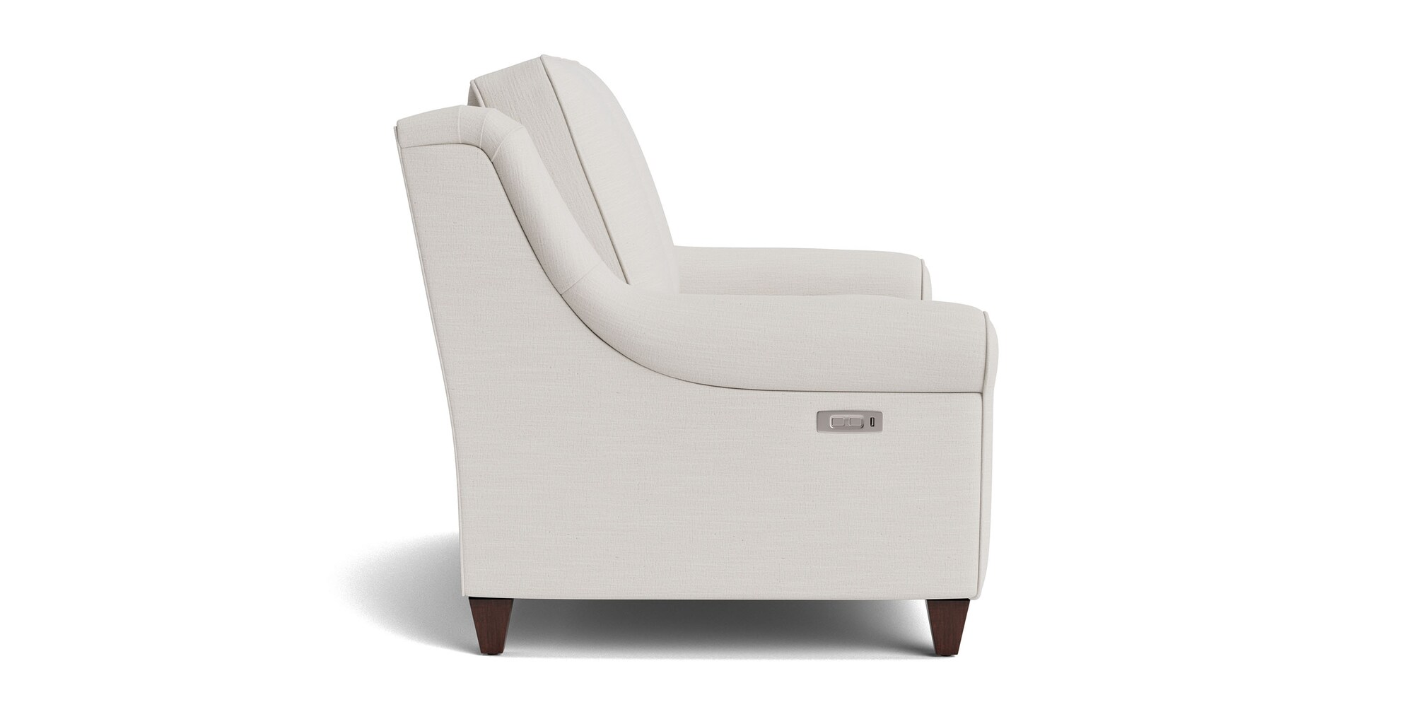Magnificent Motion Roll Arm Reclining Loveseat | Bassett Furniture