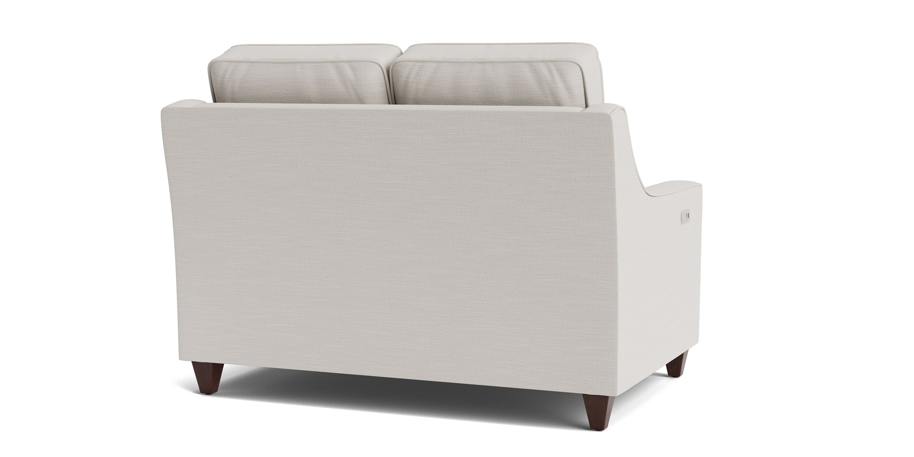 Magnificent Motion Slope Arm Reclining Loveseat | Bassett Furniture