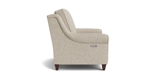 Magnificent Motion Roll Arm Reclining Loveseat | Bassett Furniture