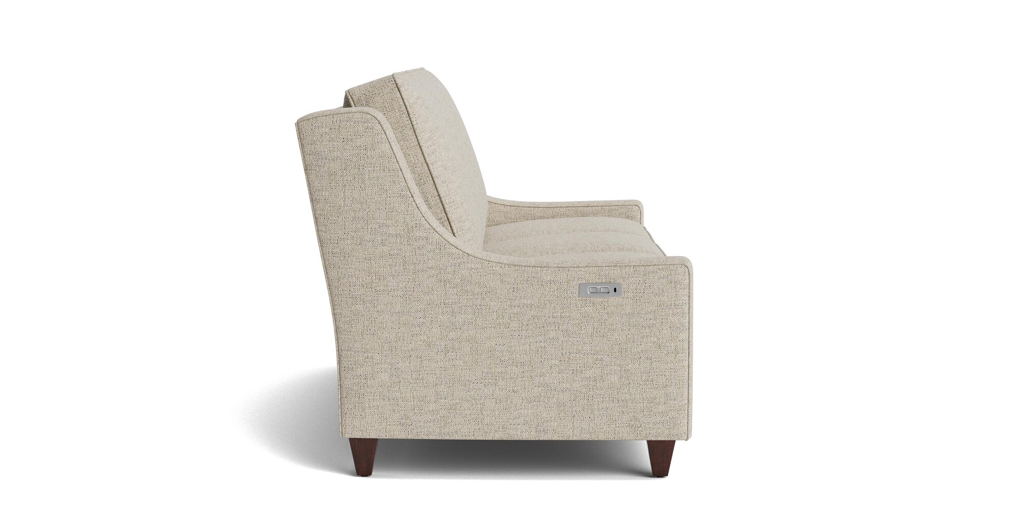 Magnificent Motion Slope Arm Reclining Sofa | Bassett Furniture