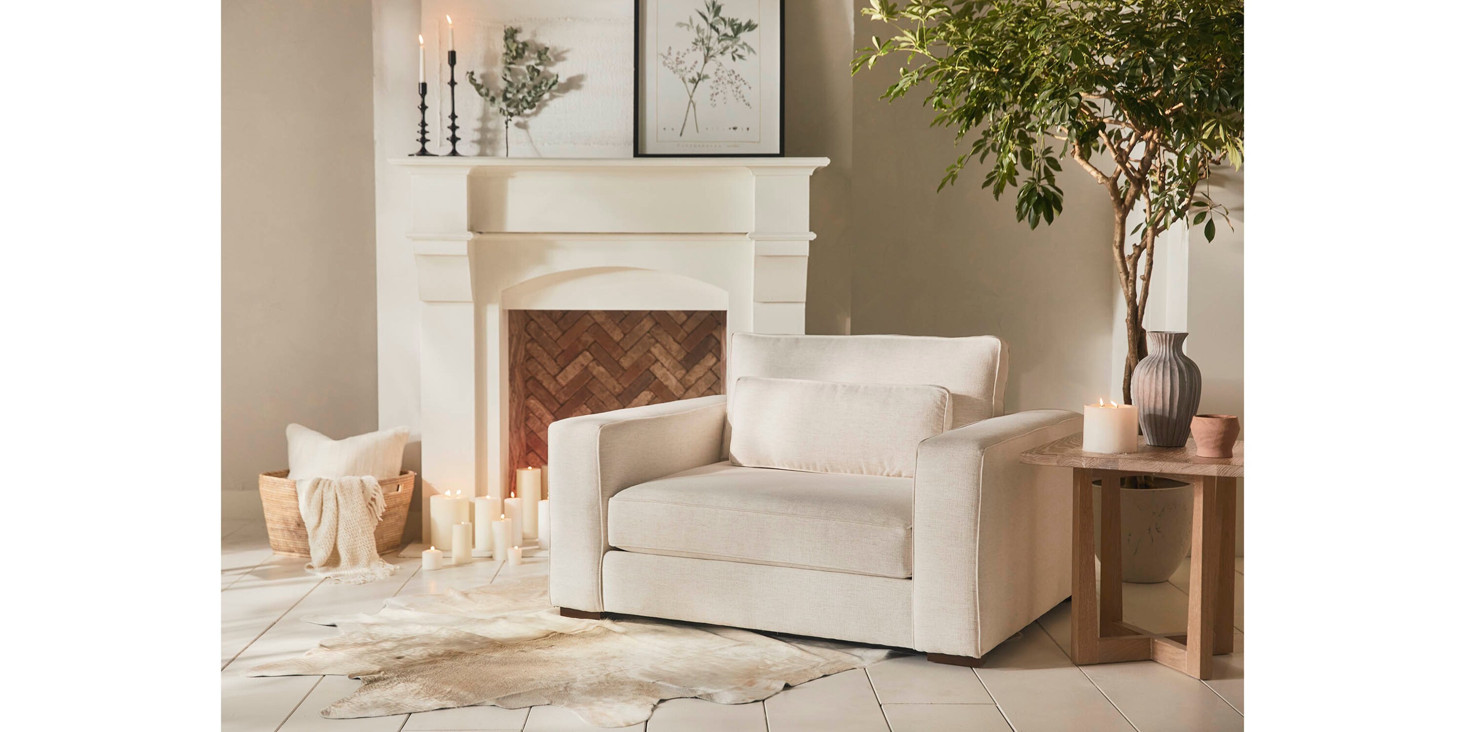 Moby Track Arm Chair and a Half | Bassett Furniture